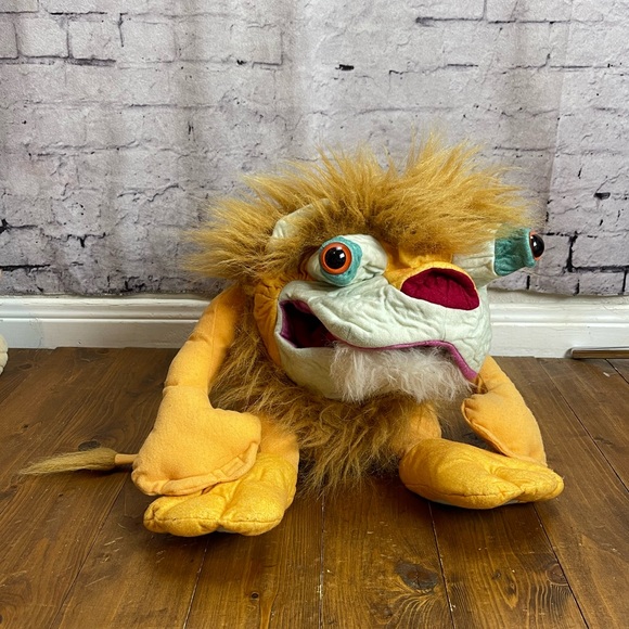 scrushkins | Toys | Scrushkins Toyvision Plush Puppet Crazy Lion | Poshmark